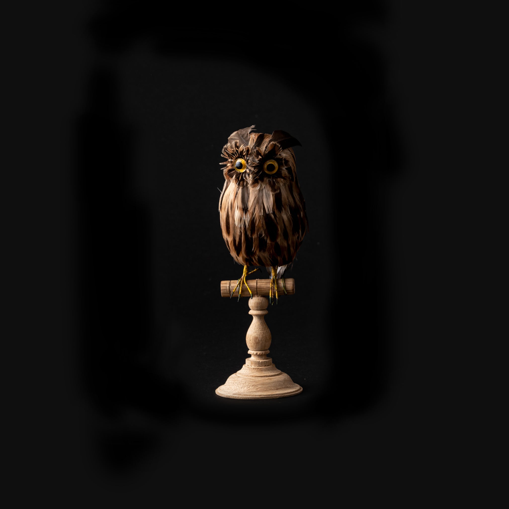 ARTIFICIAL BIRDS Owl Brown / Small – PUEBCO ONLINE STORE